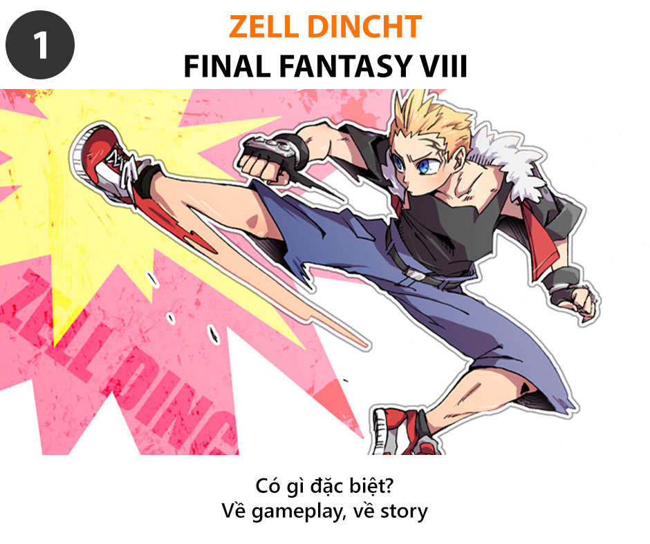Zell trong final fantasy 8 có gì đặc biệt? | Squallphu
